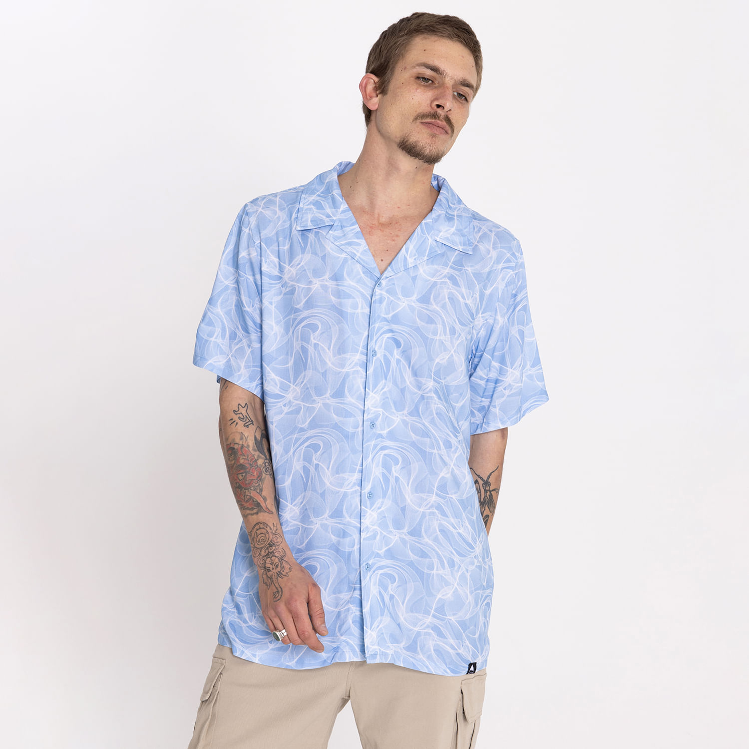 Camisa Hombre Langoa Celeste Burton -Burton Chile - Burton Chile ...