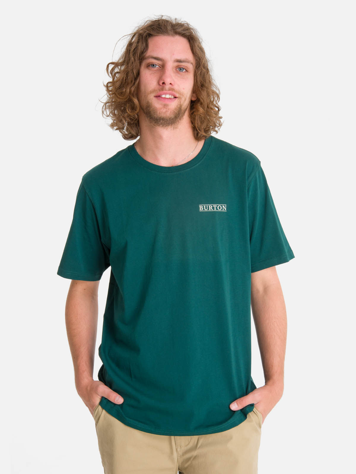 Polera m/c Hombre Vermont Verde Burton - Burton Chile | Tienda Oficial Burton Snowboards